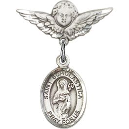 St Scholastica Baby Badge - 9099/0735