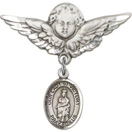 Our Lady of Victory Baby Badge - 9306/0733